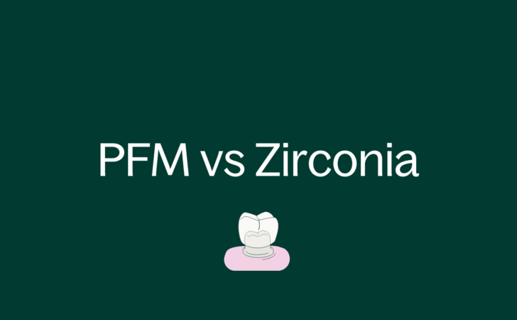 Porcelain fused to metal vs zirconia - Dandy